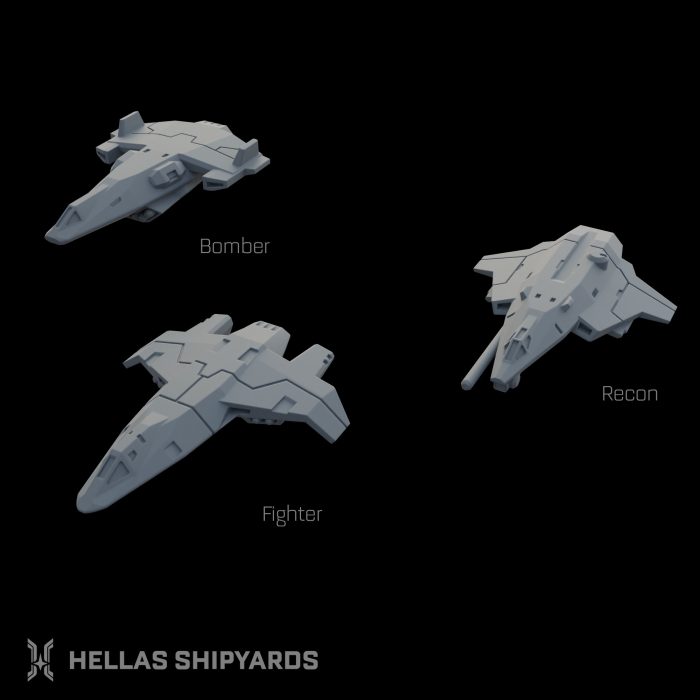 Hellas Shipyards — Strike Craft Pack - Hardware Studios