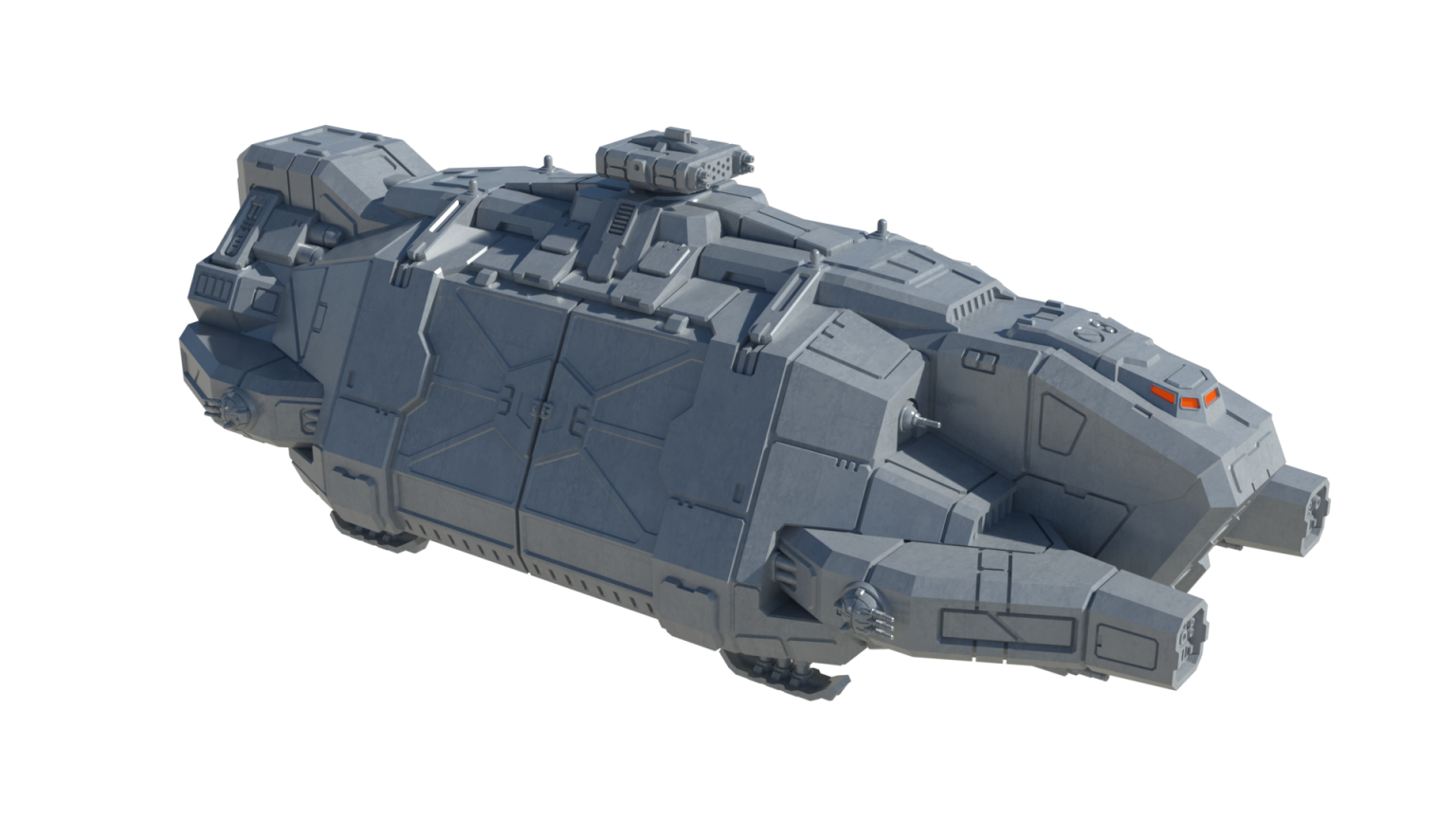 Claw Dropship - STL - Hardware Studios